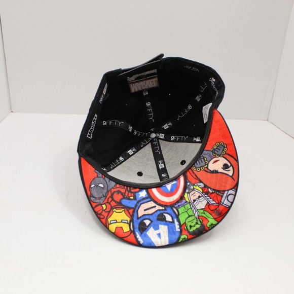 New Era | Accessories | Marvel Comic Black Bb Cap Embroidered Marvel ...